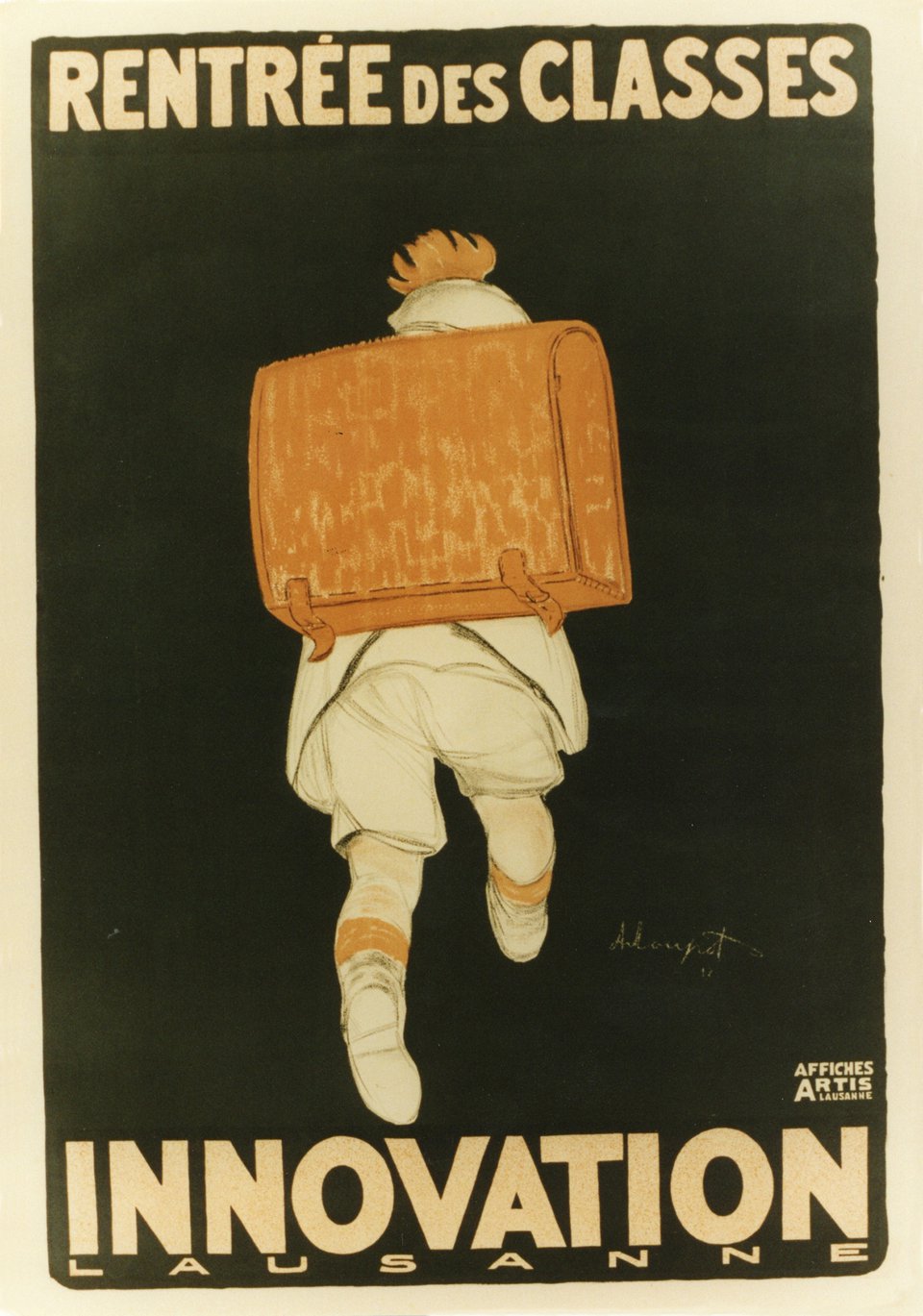 Vintage Poster Rentr e Des Classes Innovation Lausanne Galerie 1 2 3