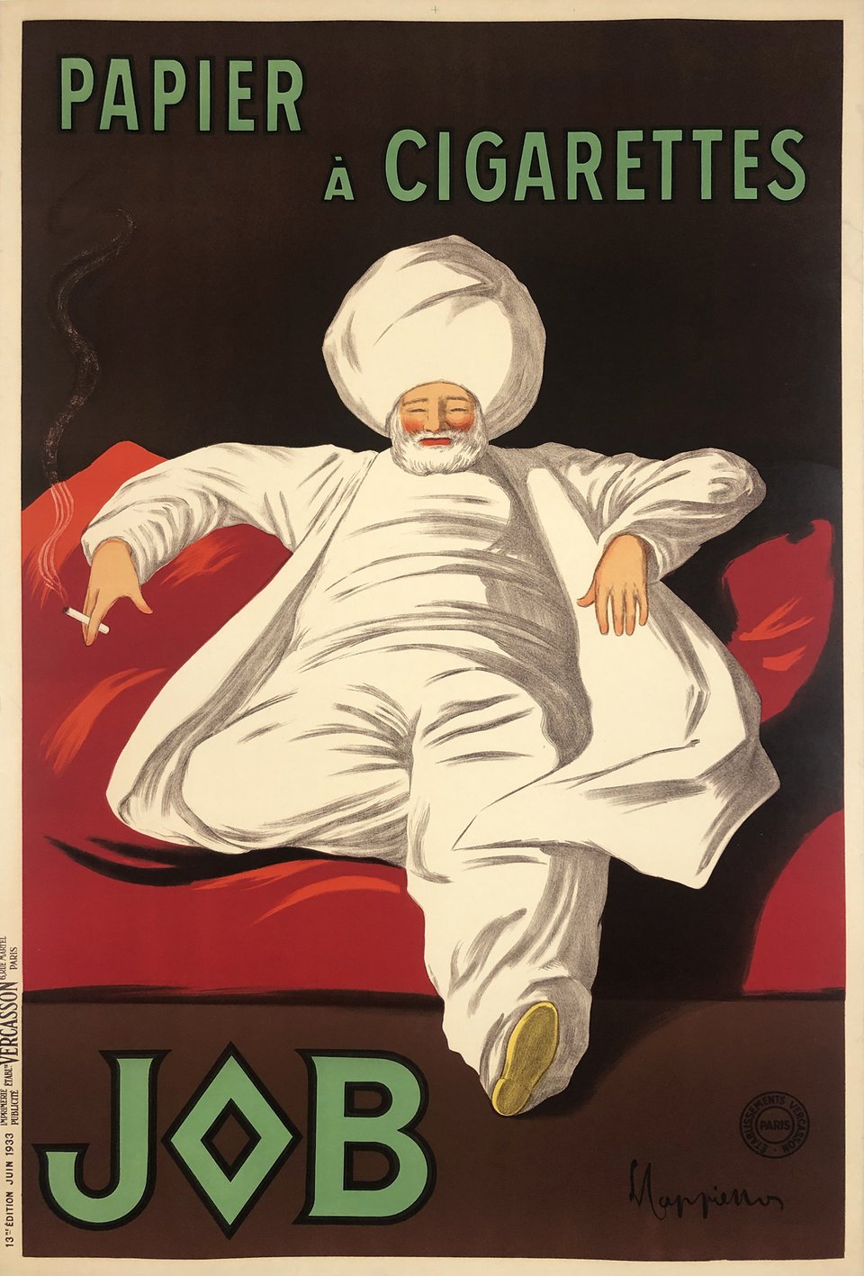 Vintage poster – JOB, Papier à cigarettes – Galerie 1 2 3