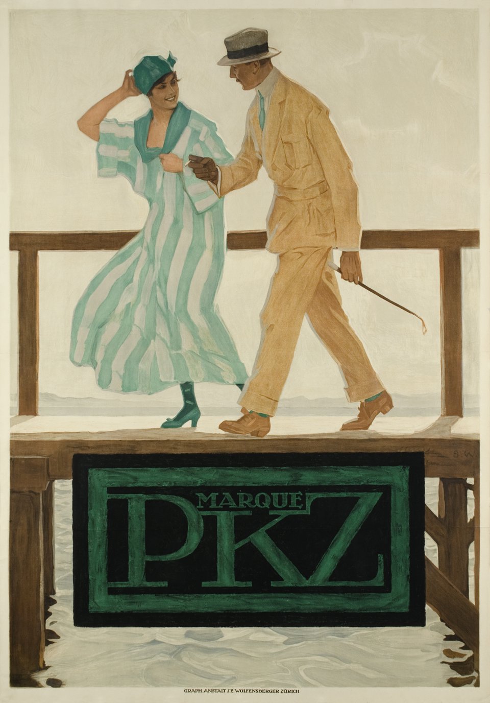 Vintage poster – PKZ – Galerie 1 2 3