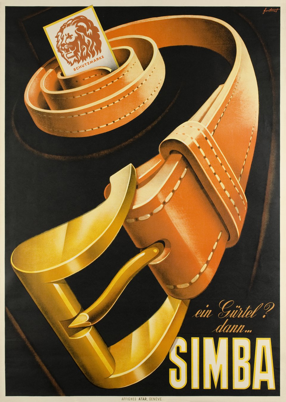 Vintage poster – Simba – Galerie 1 2 3