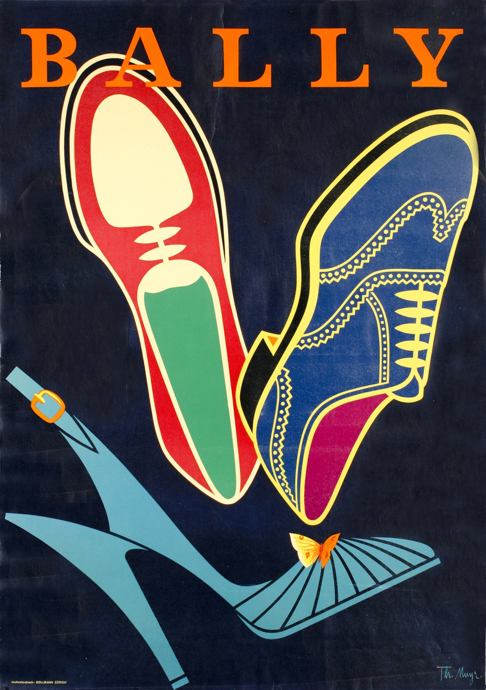 Vintage poster – Bally – Galerie 1 2 3